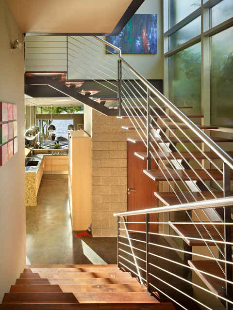 Mansfield Residence - Contemporary - Staircase - Seattle - by SkB ...