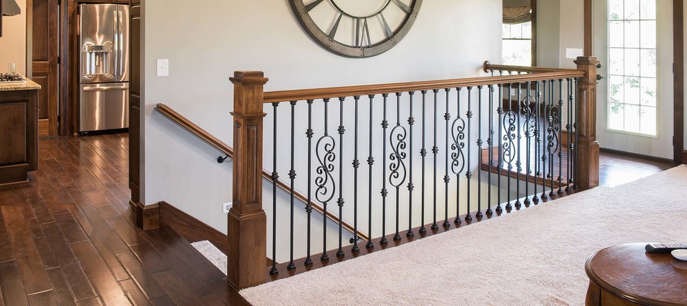 Maple Stair Enclosure - Contemporary - Staircase - Cleveland - by ...