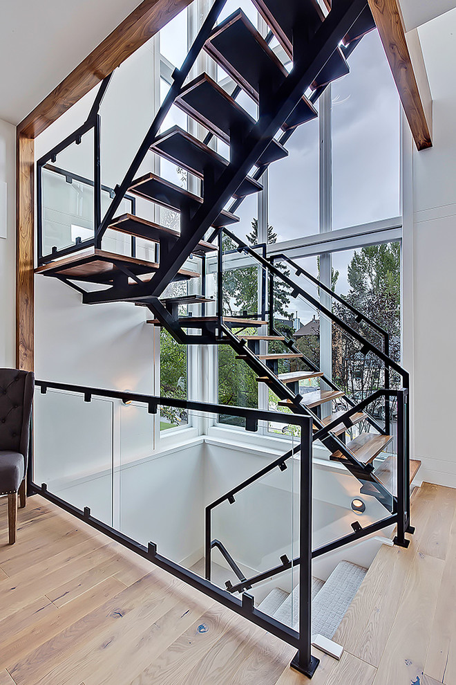 Marda Loop Project - Contemporary - Staircase - Calgary - by THAD | Houzz