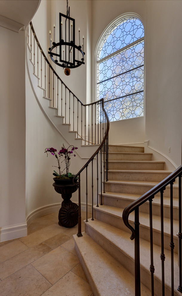 Mediterranean Staircase - Mediterranean - Staircase - Dallas | Houzz