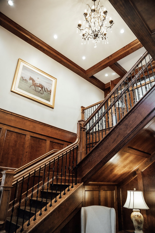 Meshewa Estate at Turner Farm in Indian Hill - Traditional - Staircase ...