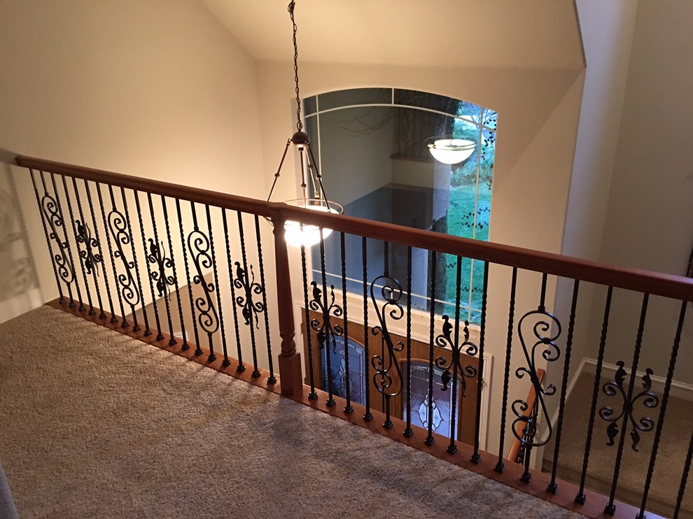 Metal Baluster Stairs - Staircase - San Francisco - by Bertram Blondina ...