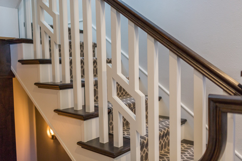 MH House Remodel - Transitional - Staircase - Other - by Bridget's Room ...