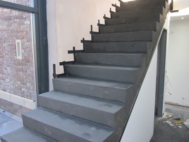Microscreed Staircase Installation - Resin Floors North East Ltd ...