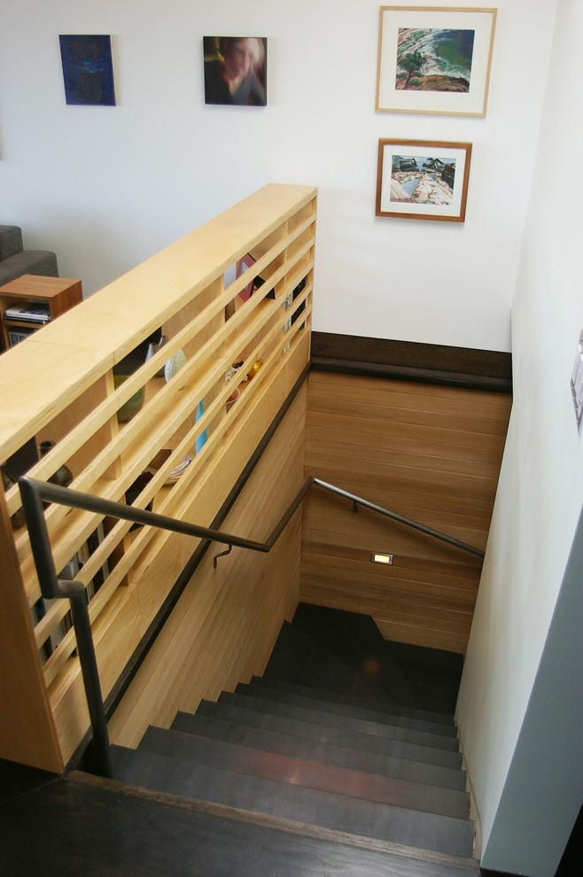 Mid Century Modern Remodel Stair - Escalier - San Francisco - par Hart ...