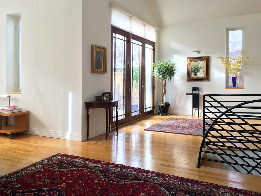 Mid Century Upgraded home - Midcentury - Staircase - Calgary | Houzz