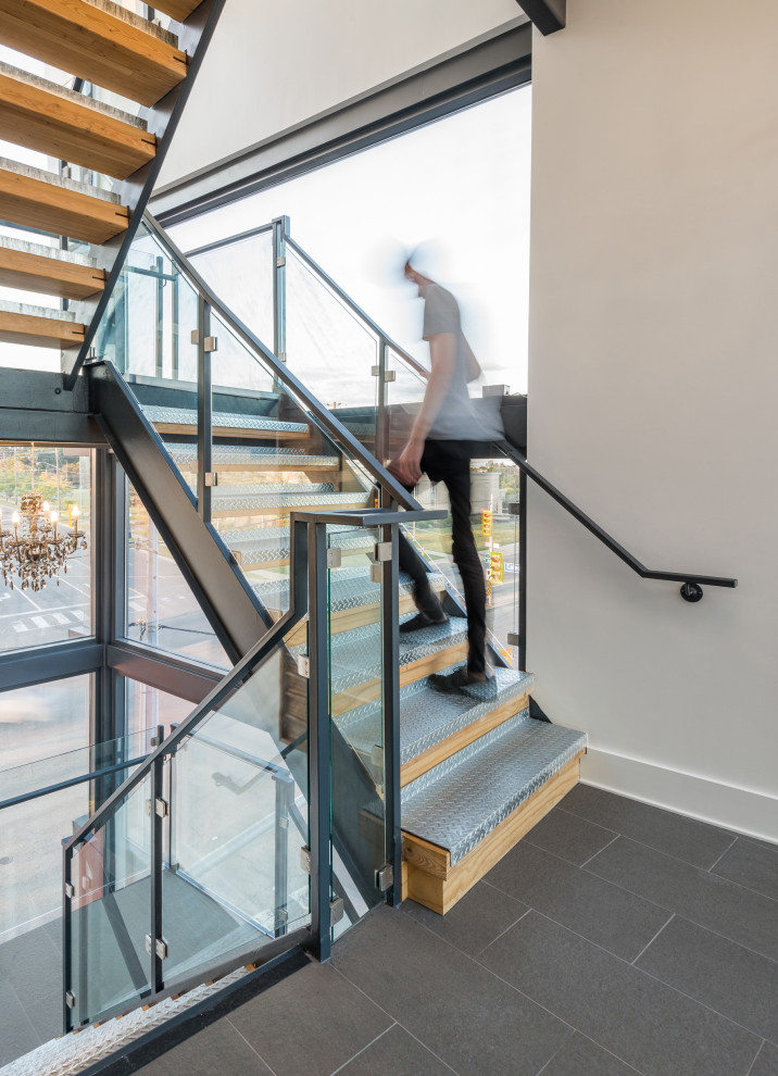 Midtown Mixed Use Condo Suite - Modern - Staircase - Toronto - by ...