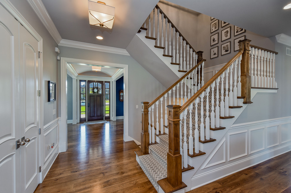 Midwestern Coastal Custom Home- Burr Ridge, IL - Transitional ...