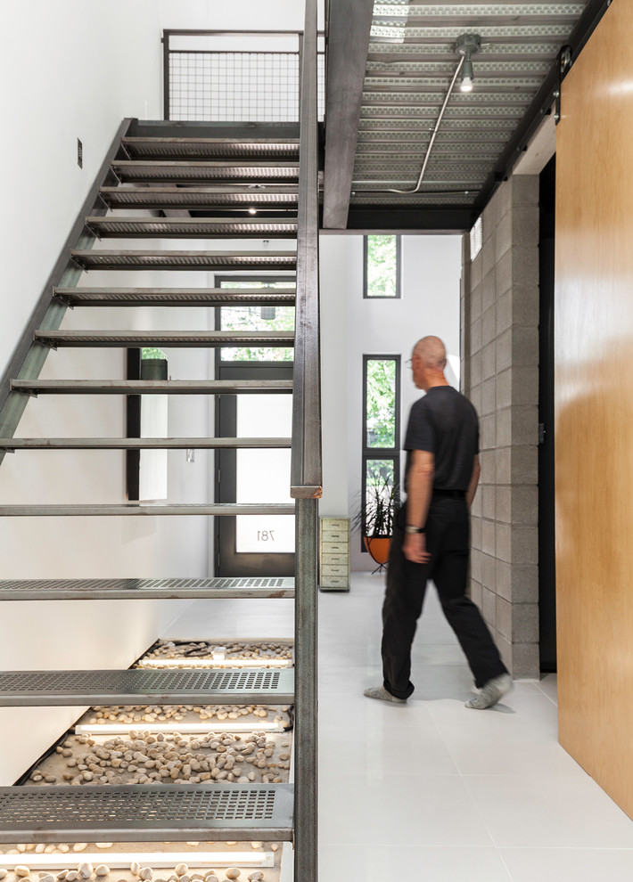 Mini Infill House - Modern - Staircase - Toronto - by James C Lee ...