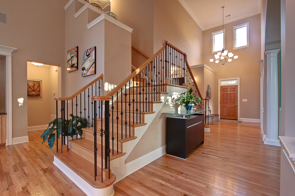 Model Homes - Transitional - Staircase - Charlotte - by Shea Homes ...