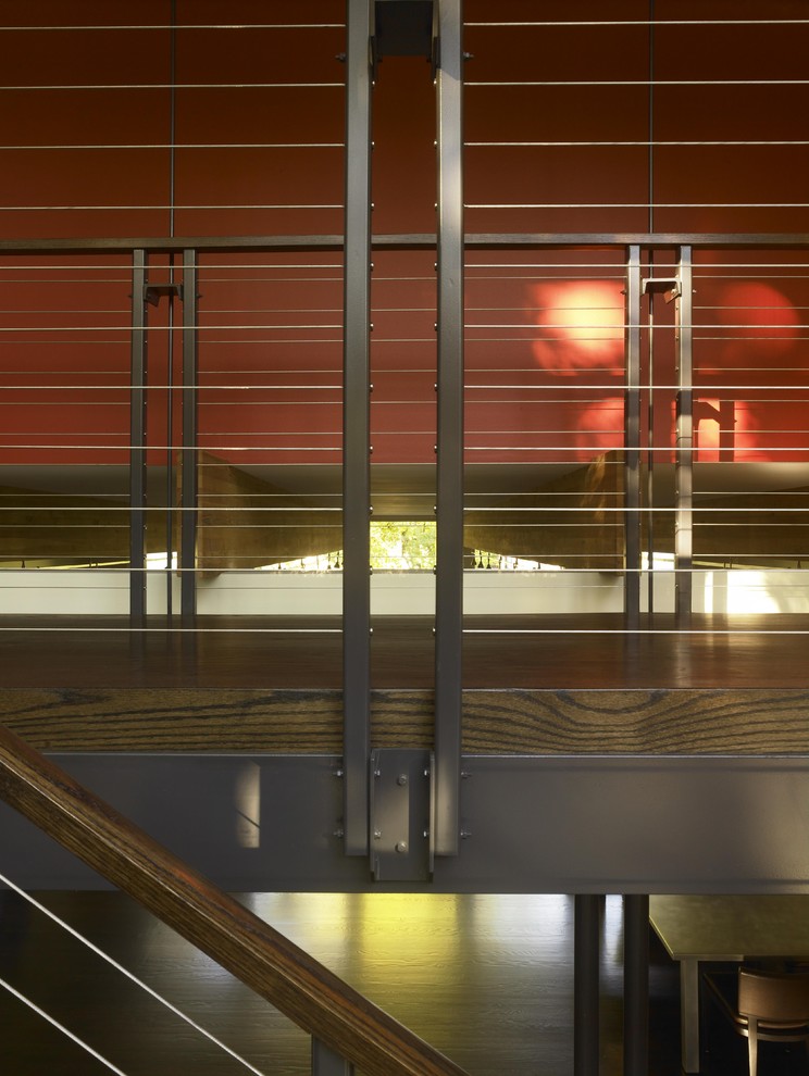 Modern Bridge House Bridge Detail - Modern - Staircase - Chicago - by ...