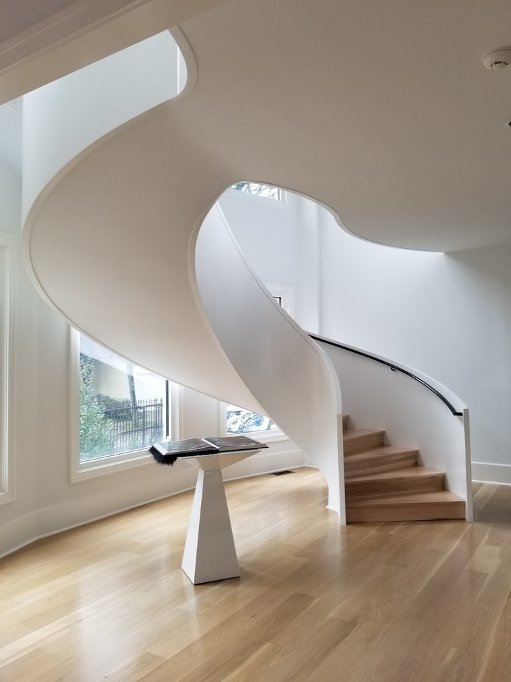 Modern Curved Stairs - Modern - Staircase - Other - by Arcways, Inc ...
