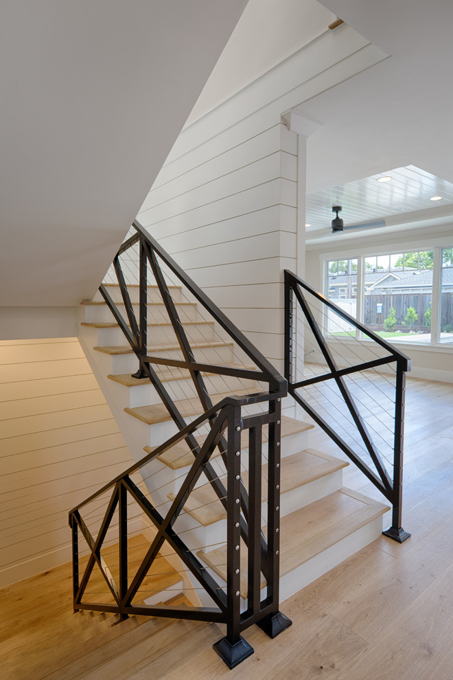 Modern Farmhouse - Farmhouse - Staircase - San Francisco - by AK ...