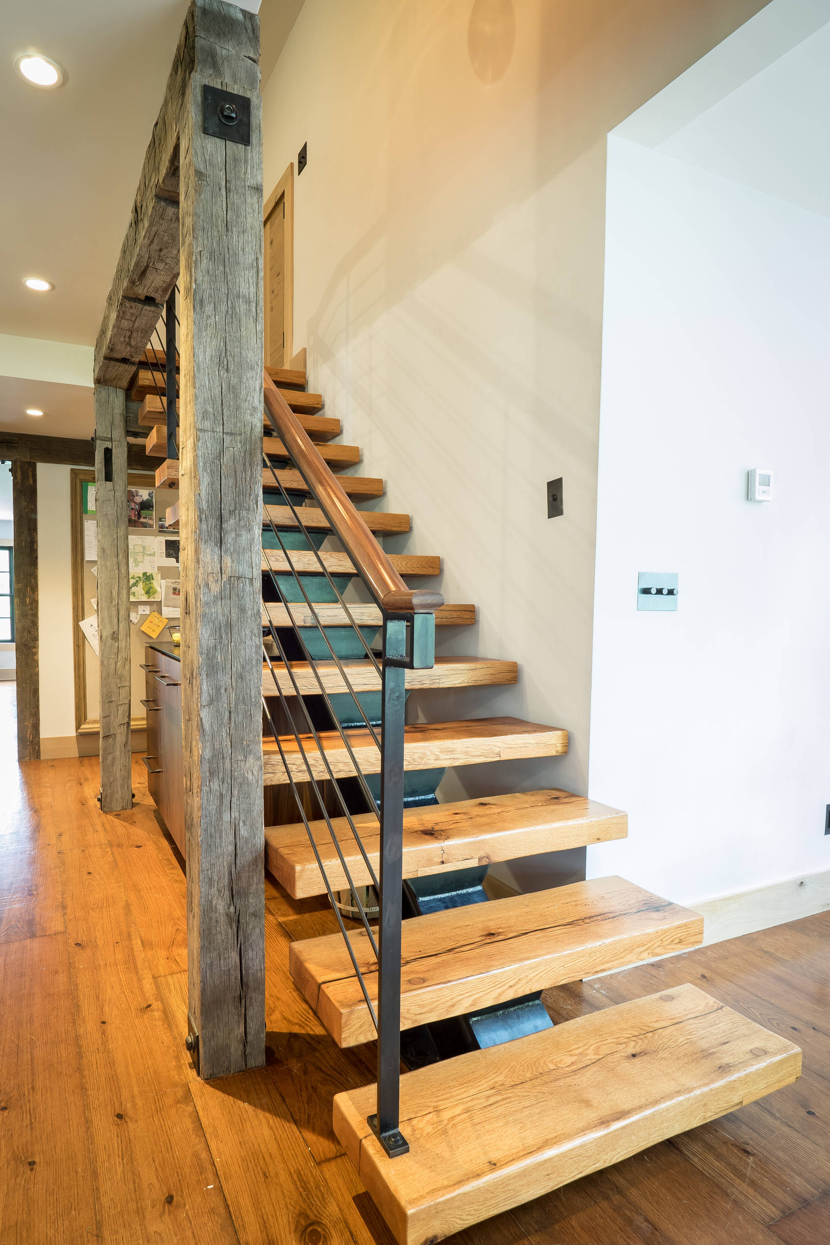 Modern Farmhouse Open Staircase 39 Staircase Ideas With Focal Point