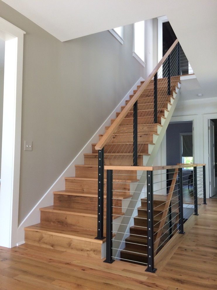Modern Farmhouse + Interiors - Farmhouse - Staircase - Detroit - by ...