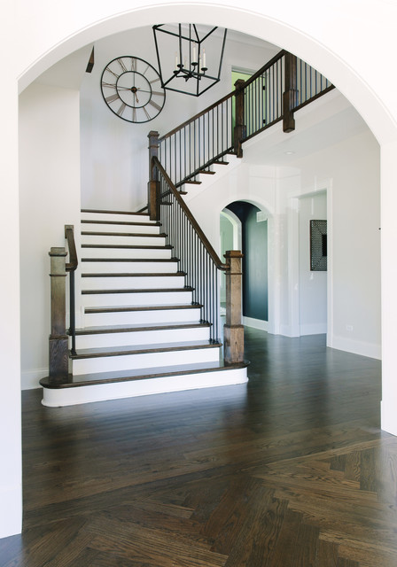 Modern French Country - Transitional - Staircase - Chicago - by Timber ...