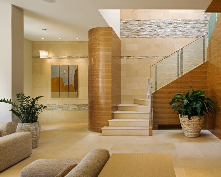 Modern Glass Banister Staircase - Modern - Staircase - San Diego - by ...
