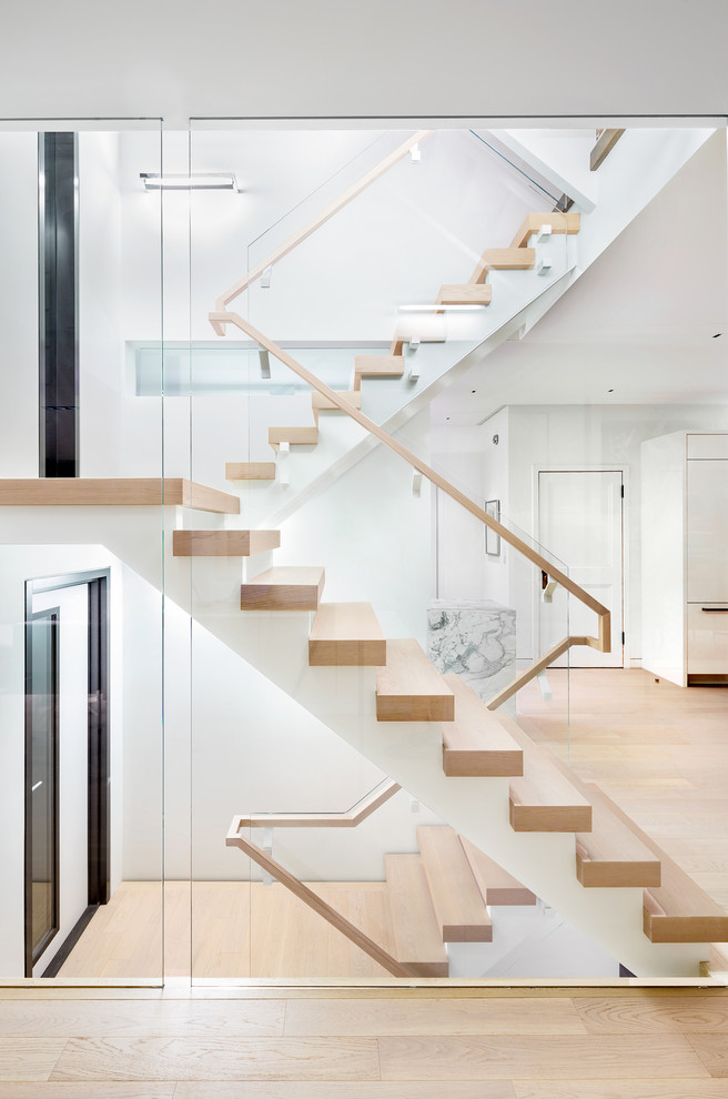 modern handrail brackets - Modern - Staircase - New York - by ...
