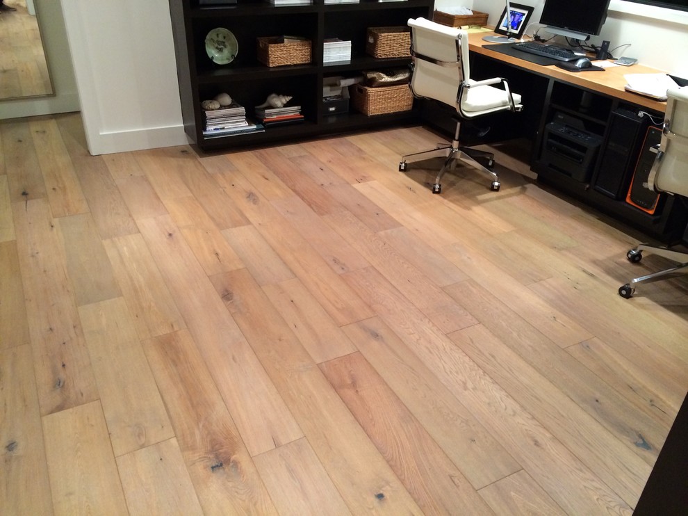 Modern Hardwood Flooring Installation - Modern - Staircase - Austin ...