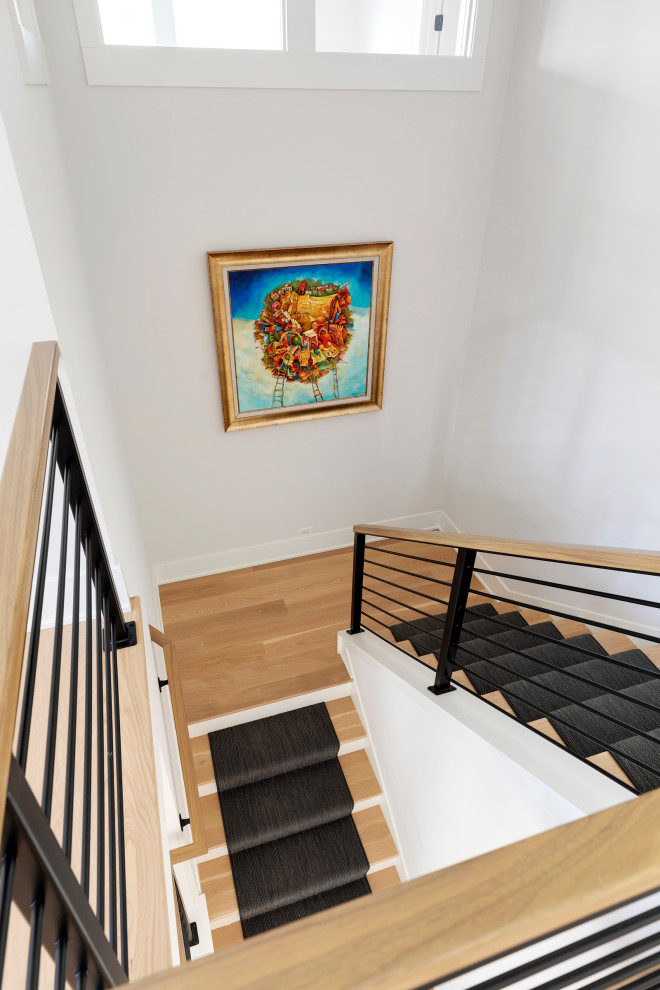 Modern Minnetonka Two-Story - Transitional - Staircase - Minneapolis ...