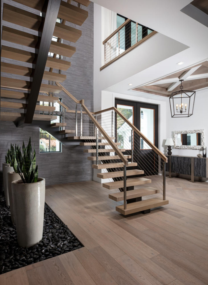 Modern Moorings Waterfront - Transitional - Staircase - Miami - by ...