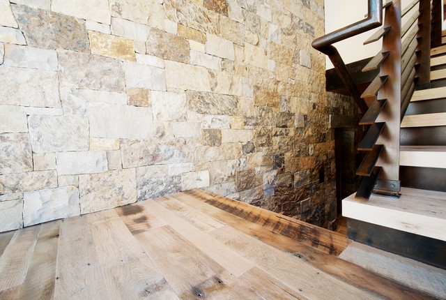 Modern Mountain Home Staircase - Modern - Staircase - Denver - by ...