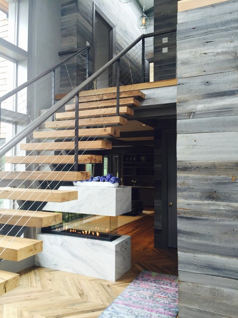 Modern, Open Layout Home - Modern - Staircase - New York - by Jolie ...