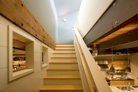Modern Rustic Loft - Contemporary - Staircase - Minneapolis - by ...