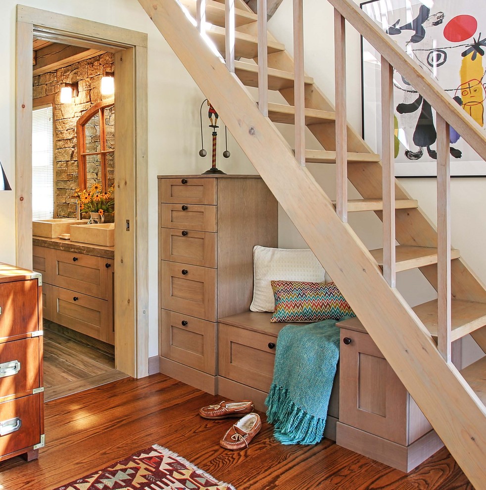 Modern Rustic Staircase - Country - Staircase - Jacksonville - by ...