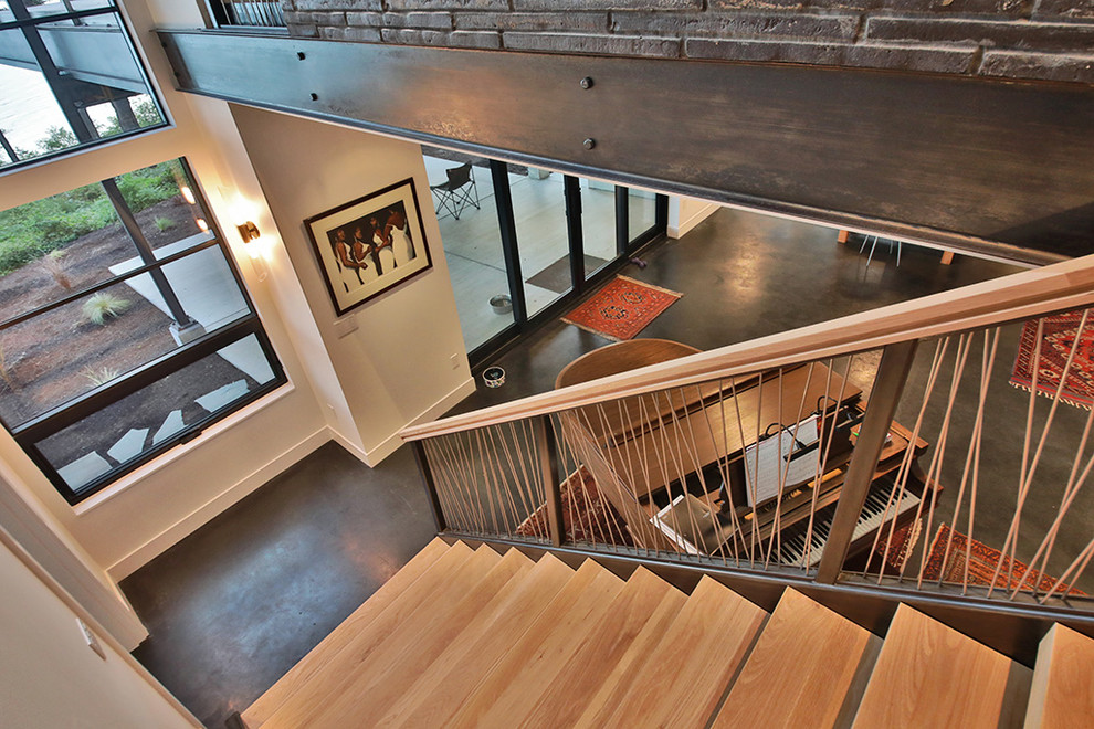 Modern Useless Bay Shores Residence - Modern - Staircase - Seattle - by ...
