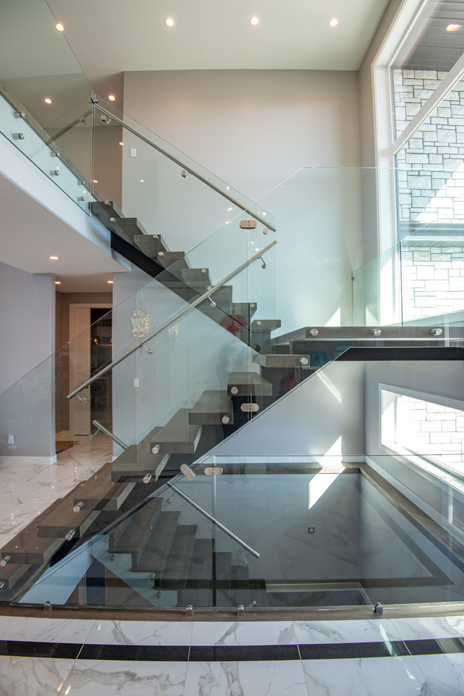 Mono Stringer Staircase - Modern - Staircase - Other - by Chronicle ...