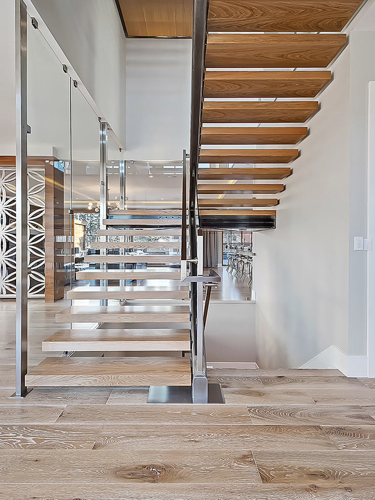 Mono - Stringer Stairs - Modern - Staircase - Calgary - by Another ...