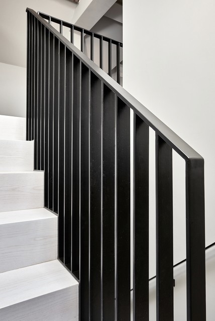 Monolithic Grade II Property Staircase - Contemporary - Staircase ...