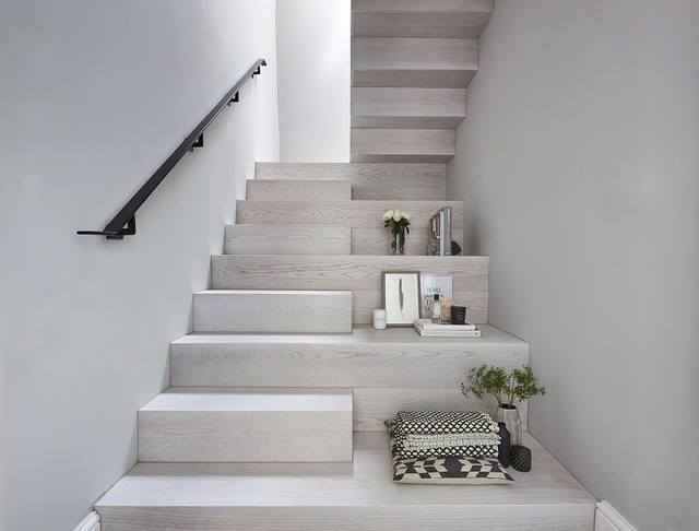 Monolithic Grade II Property Staircase - Contemporary - Staircase ...