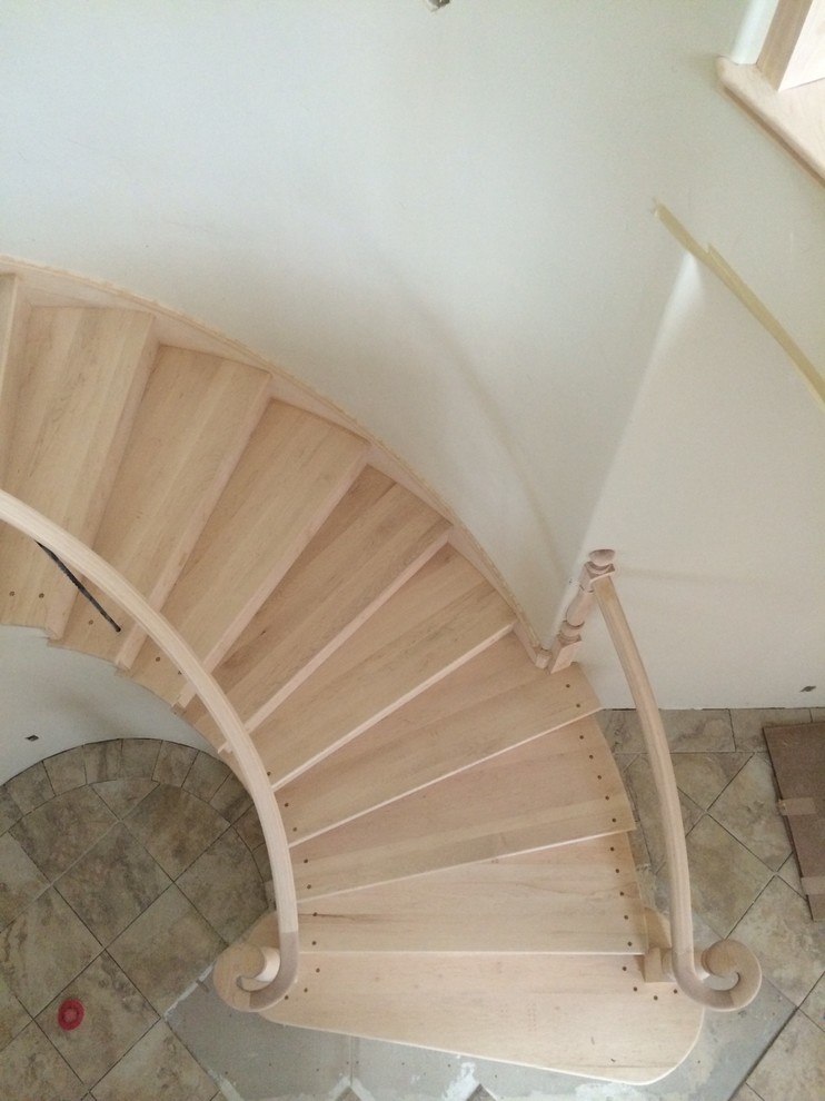 Montreux Circular Railing - Traditional - Staircase - Other - by Nevada ...