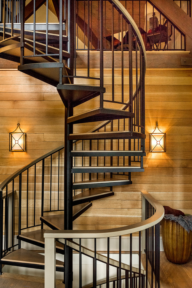 Stair to Loft - Rustic - Staircase - Other - by Tindall Architecture ...