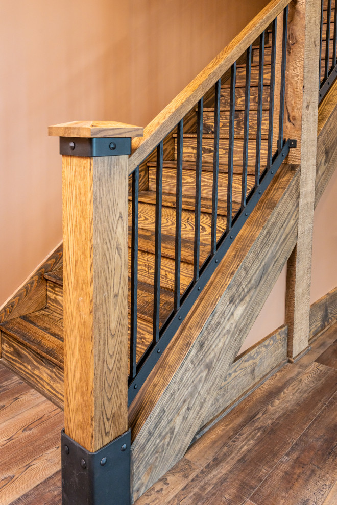 Mountain Lodge at Pinchot Forest - Rustic - Staircase - Other - by ...