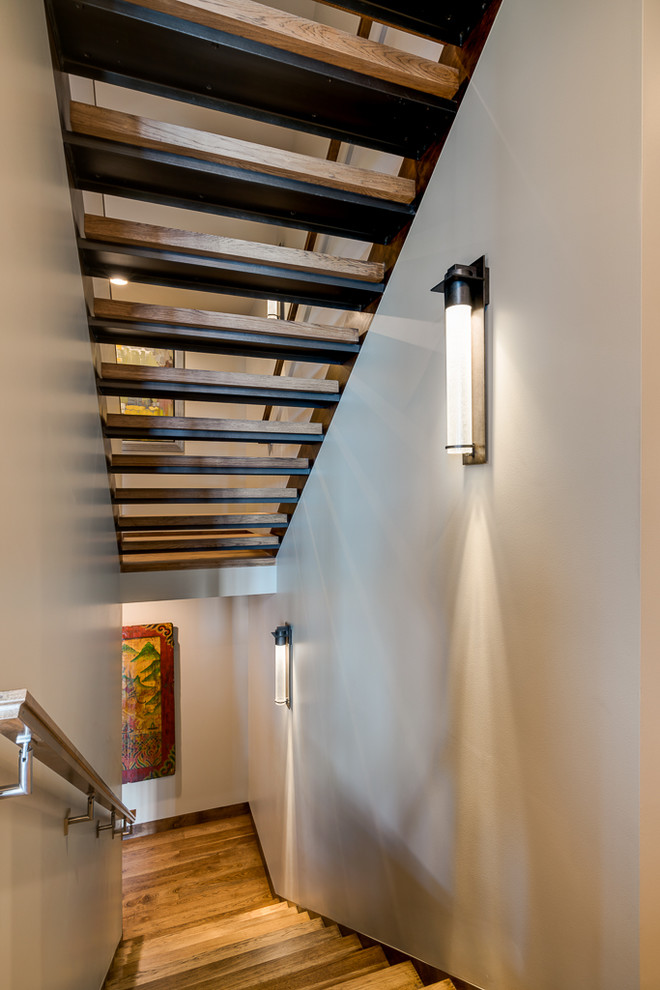 Mountain Zen - Rustic - Staircase - Other - by Glennwood Custom ...