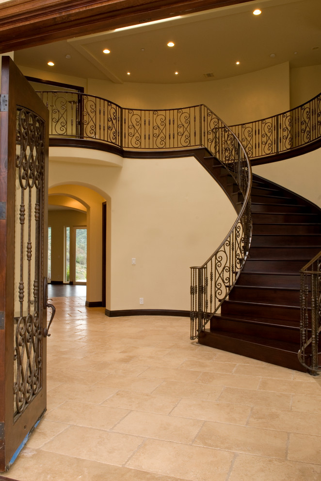 Mulholland Estate Home - Mediterranean - Staircase - Los Angeles - by ...