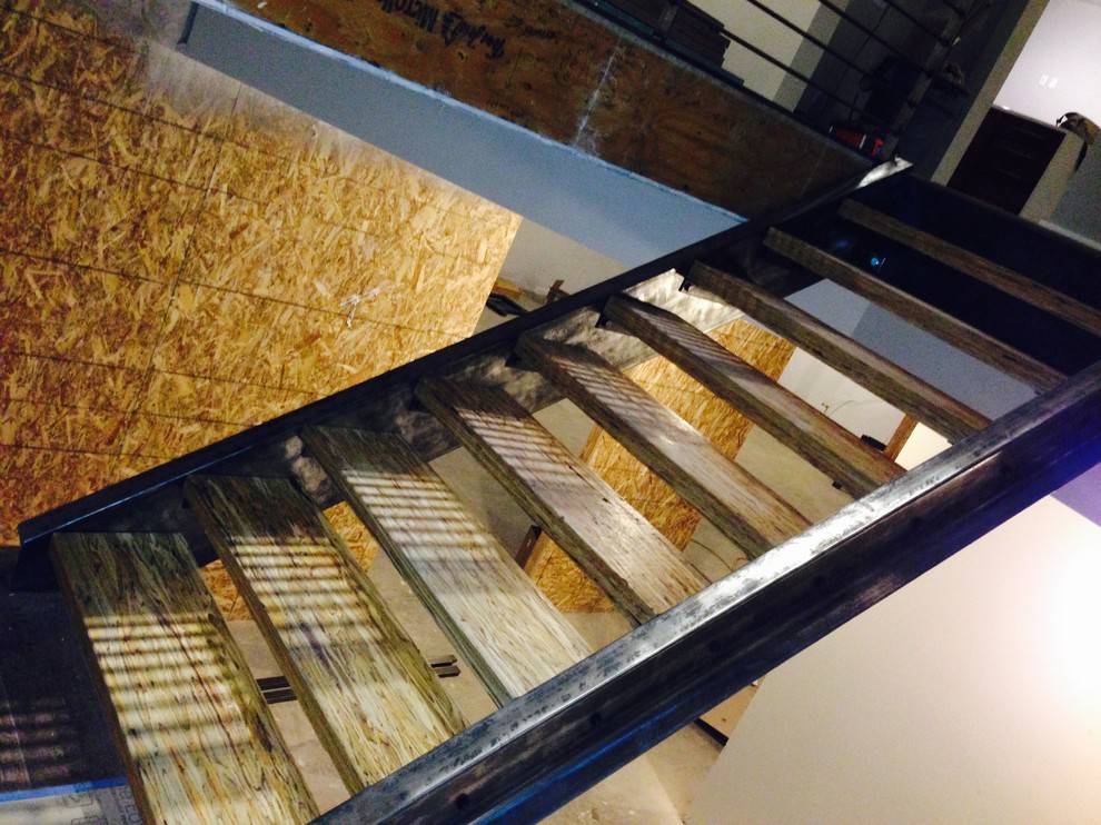 Murphy Industrial Staircase - Modern - Staircase - Denver - by 3Sixteen ...