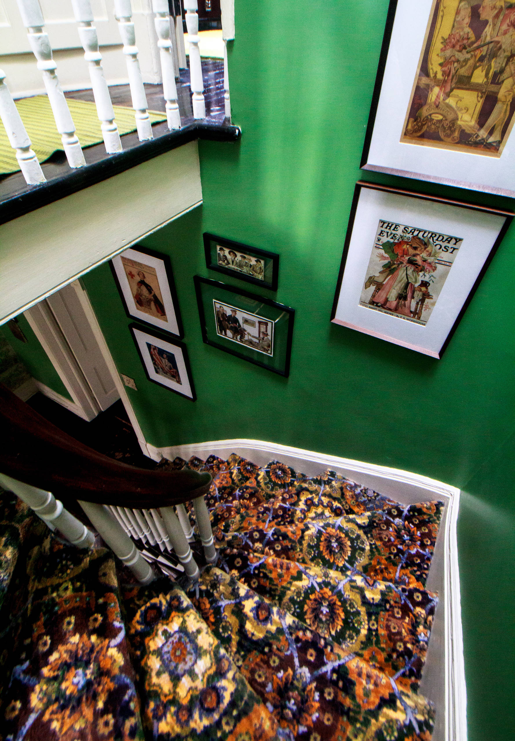 My Houzz: Vibrant Victorian Row House With Midcentury Style