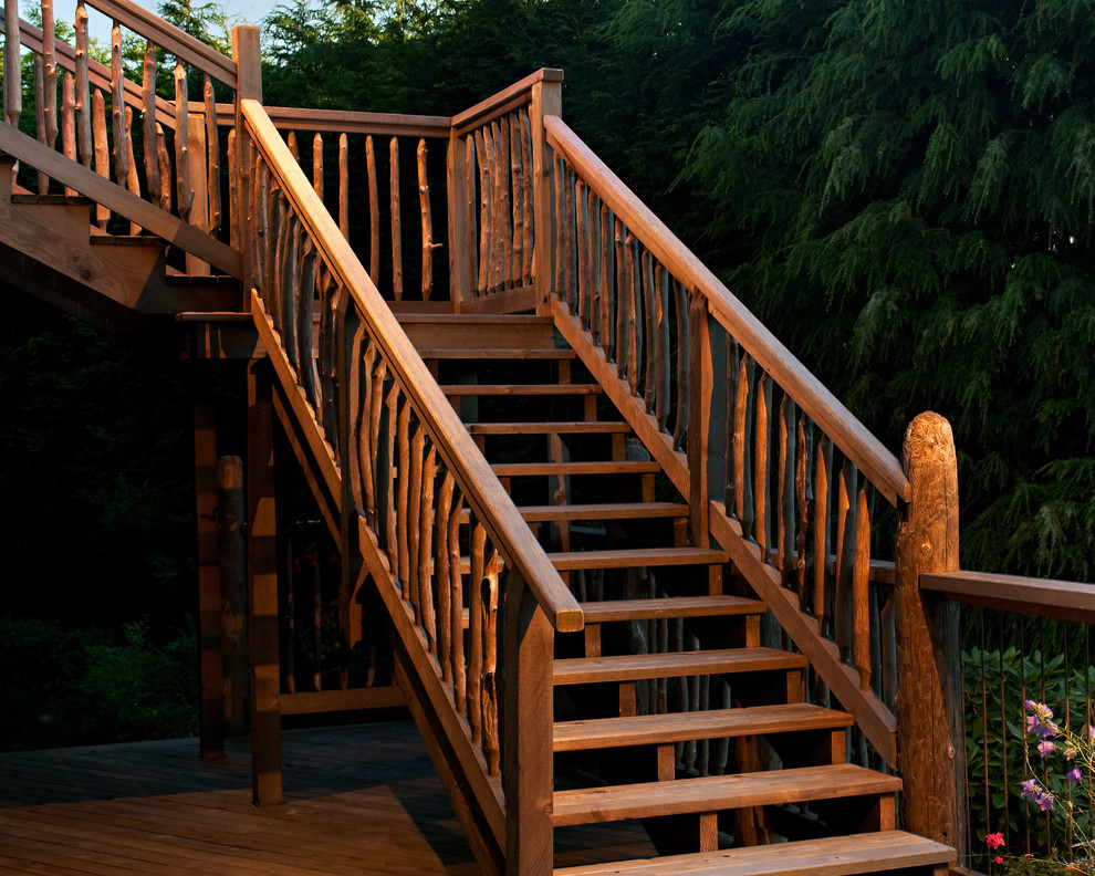 narrow escape hideaway - Traditional - Staircase - Vancouver - by ...