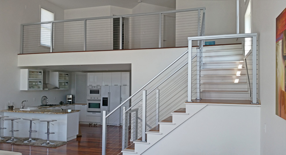 Natural Aluminum Interior Cable Railing in Quarryville, PA - Modern ...
