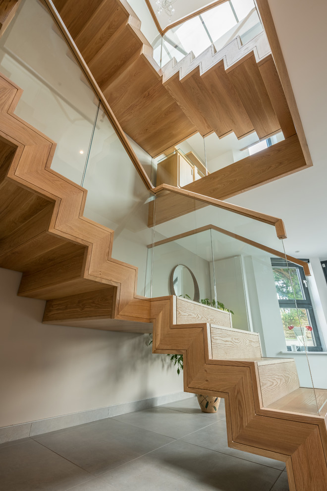 New Build House, Skipton - Contemporary - Staircase - Other - by Niche ...