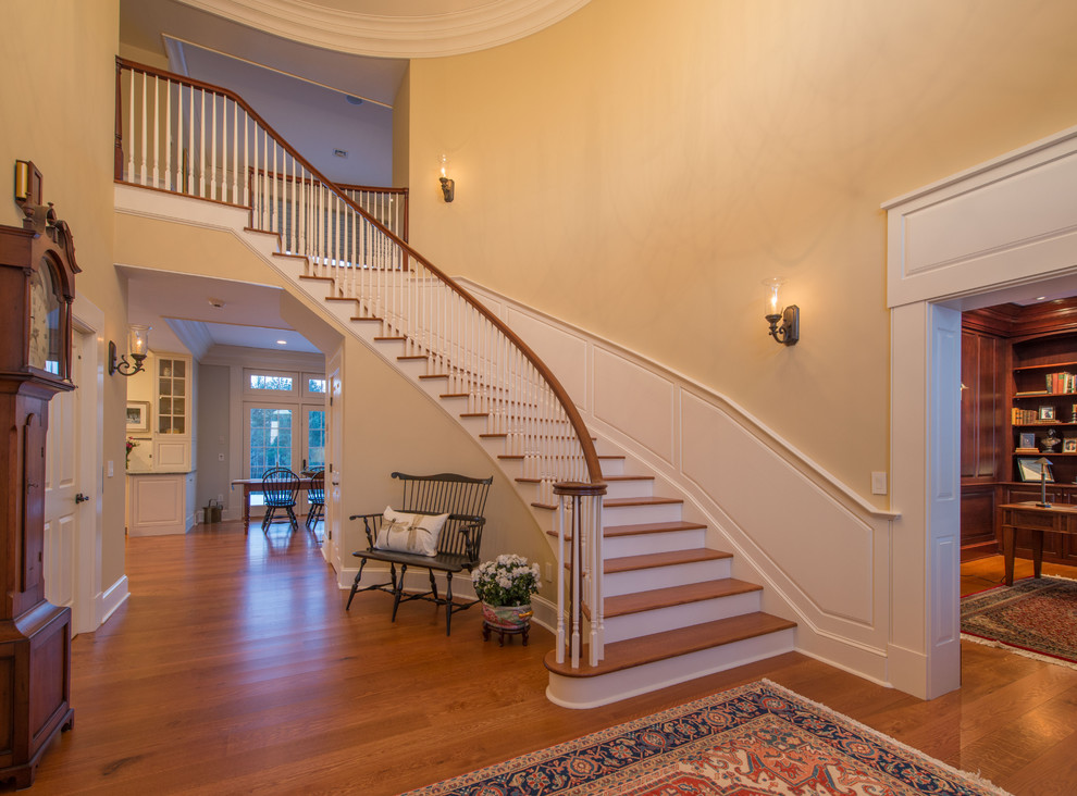 New England Colonial - Traditional - Staircase - Boston - by Old ...