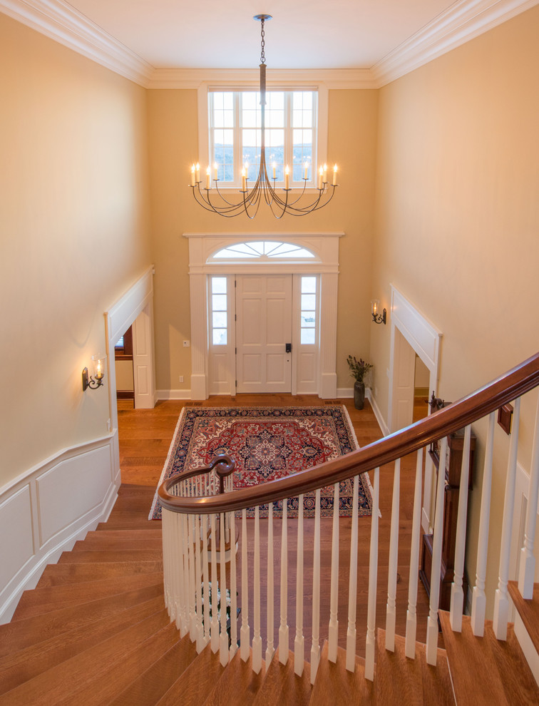 New England Colonial - Traditional - Staircase - Boston - by Old ...