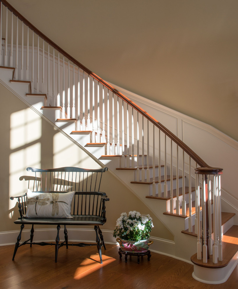 New England Colonial - Traditional - Staircase - Boston - by Old ...