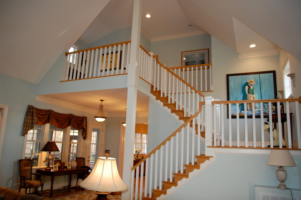 New England Neo Colonial - Traditional - Staircase - Richmond - by Mark ...