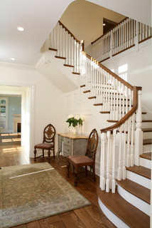 New French Inspired Home - Traditional - Staircase - Chicago - by ...