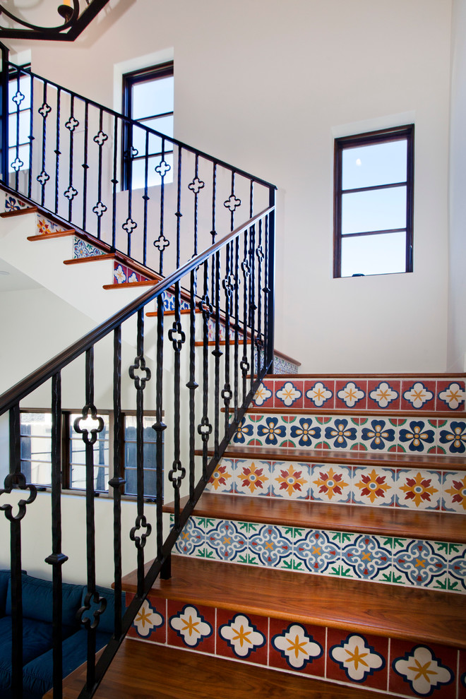 New Spanish Colonial - Mediterranean - Staircase - Los Angeles - by ...